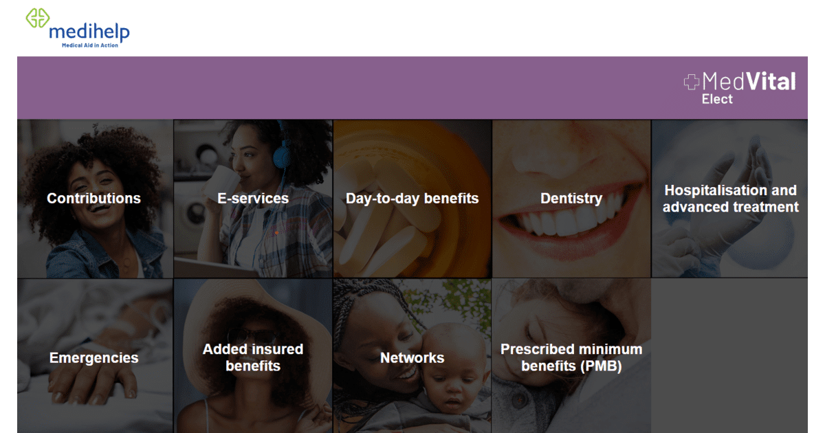Medihelp MedVital Elect Plan ( 🇿🇦 2025*)